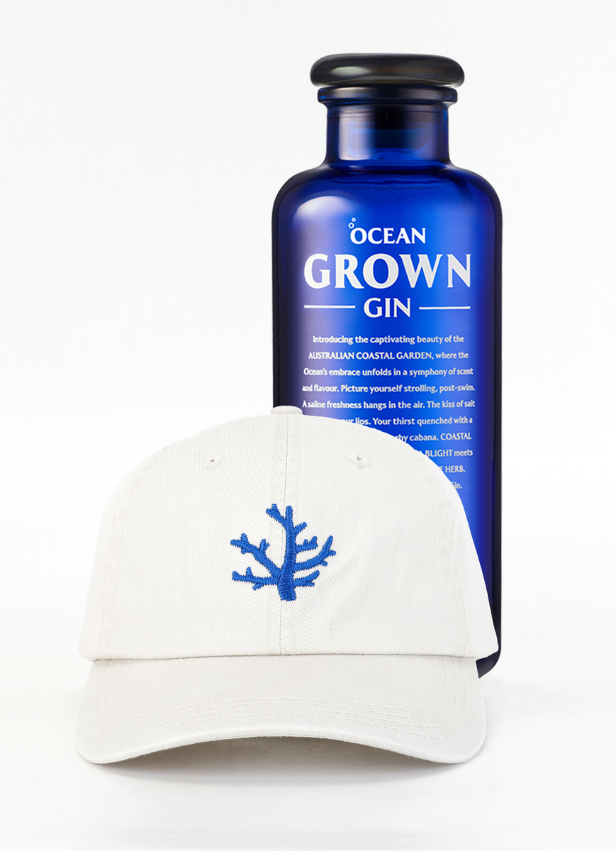 Ocean Grown Gin + Coral Cap Bundle – Garden Grown Gin